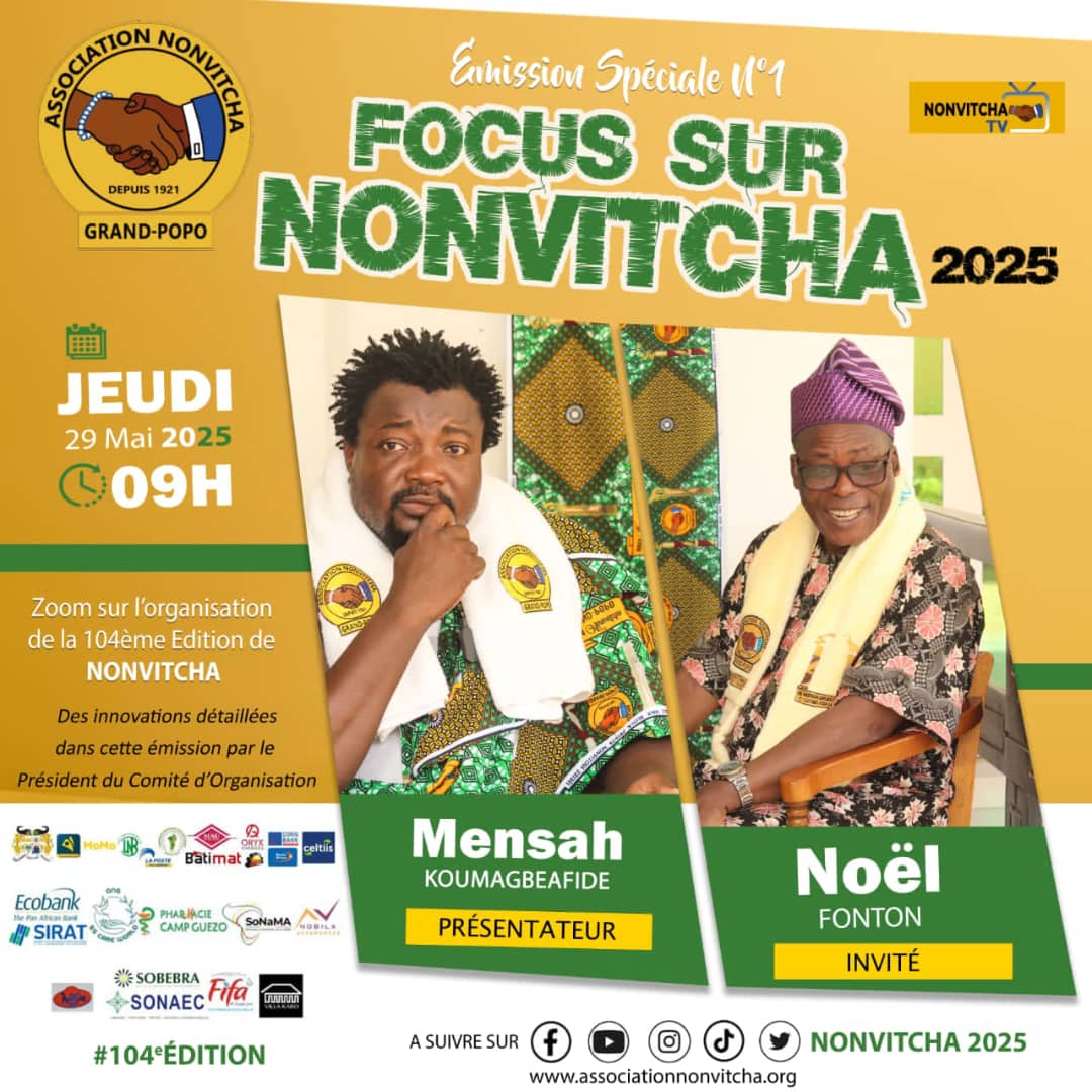1er numéro de votre émission ” FOCUS SUR NONVITCHA 2025” – Association ...